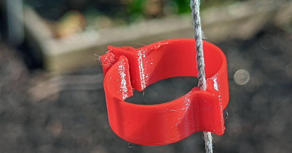 Garden String Clip by A_Str8 | Download free STL model | Printables.com