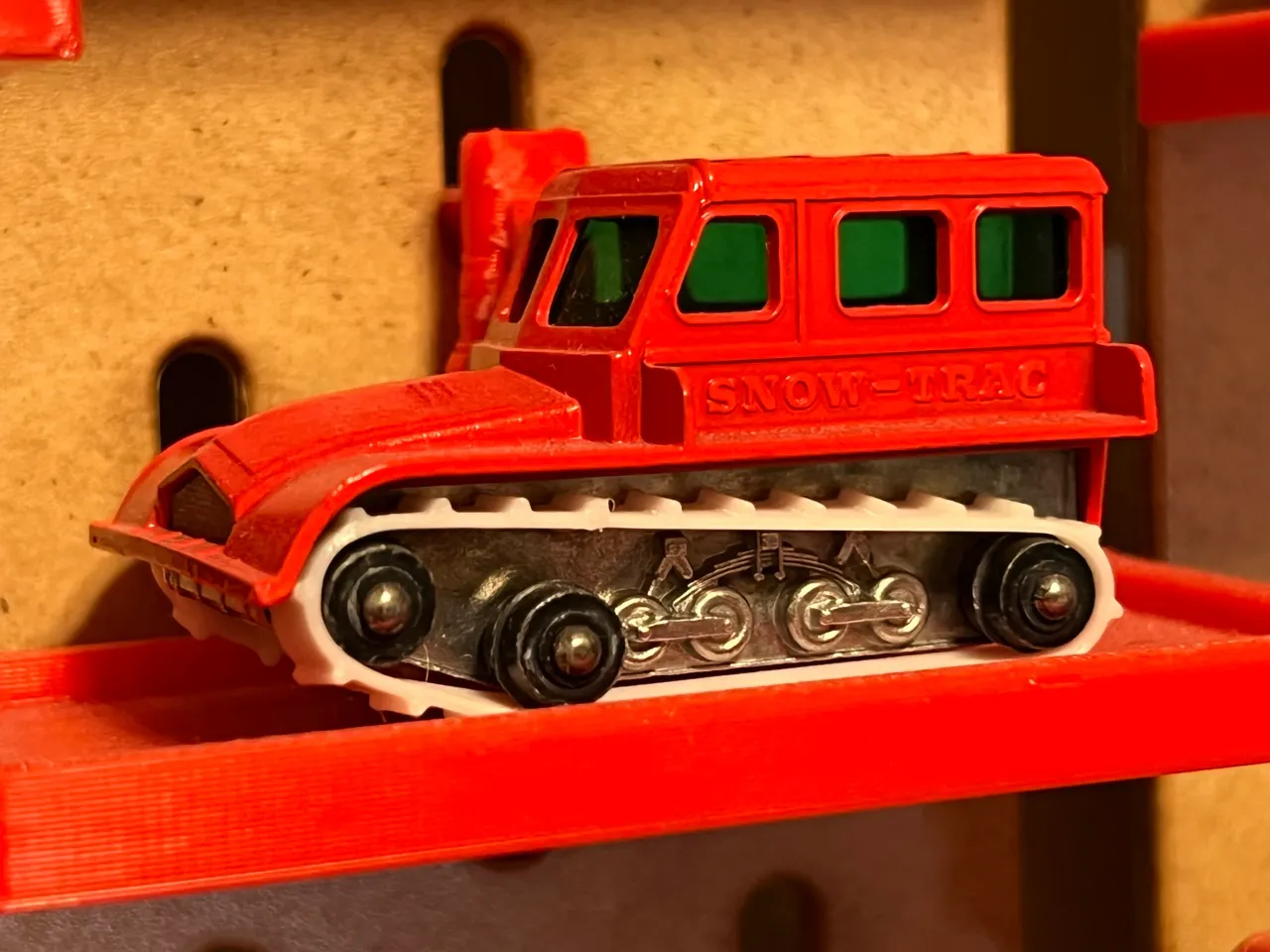 Matchbox Snow Trac replacement tred by Bills Workbench | Download free ...