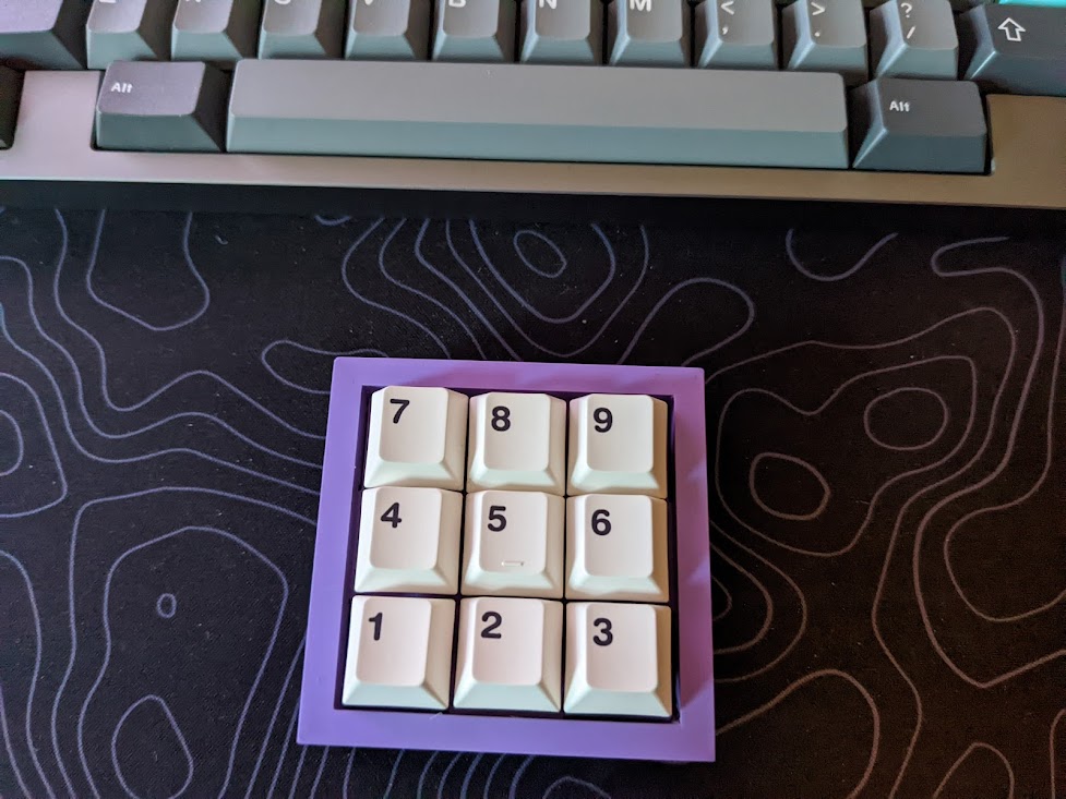 Gasket Mount 3x3 Mechanical Macropad by Maxximum | Download free STL ...