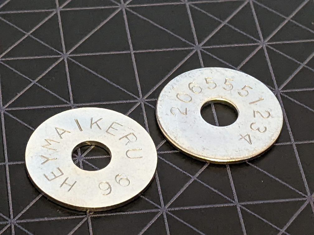 Washer Jig & Holder for Metal Stamps by maikeru | Download free STL ...