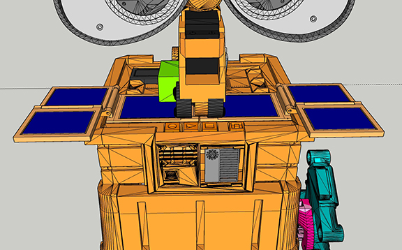 Wall E eyes von RaymondZurc | Kostenloses STL-Modell herunterladen ...