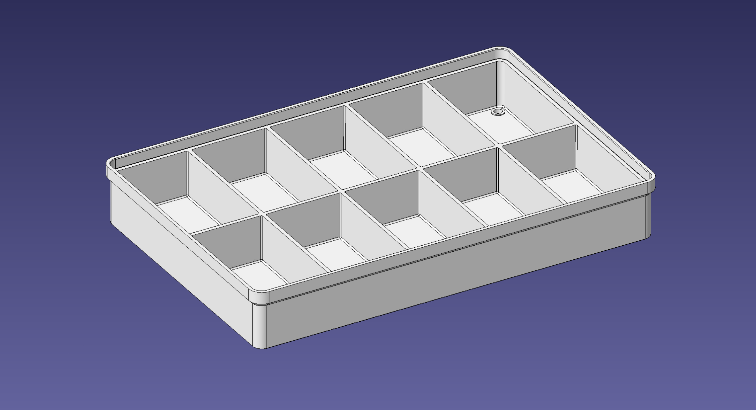 2x3 units, third height, 2x5 grid Stackable Insertbox by Bodo ...
