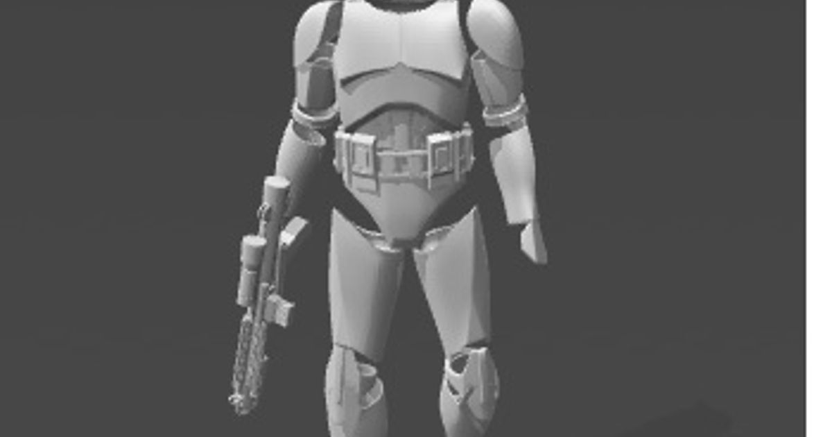 Phase 2 Clone Trooper Armour / Suit / Model by Jace1969 | Download free ...