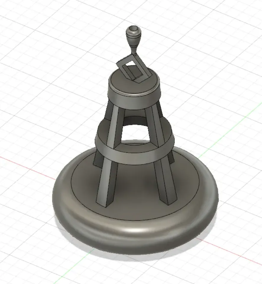 Marine buoy by Rapideau | Download free STL model | Printables.com