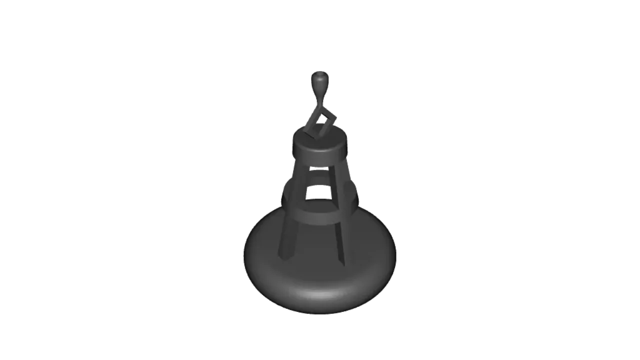 Marine buoy by Rapideau | Download free STL model | Printables.com