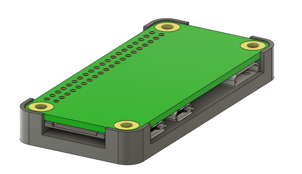 Pi Zero/Zero 2 W 2040 Extrusion Mount by jamon | Download free STL ...