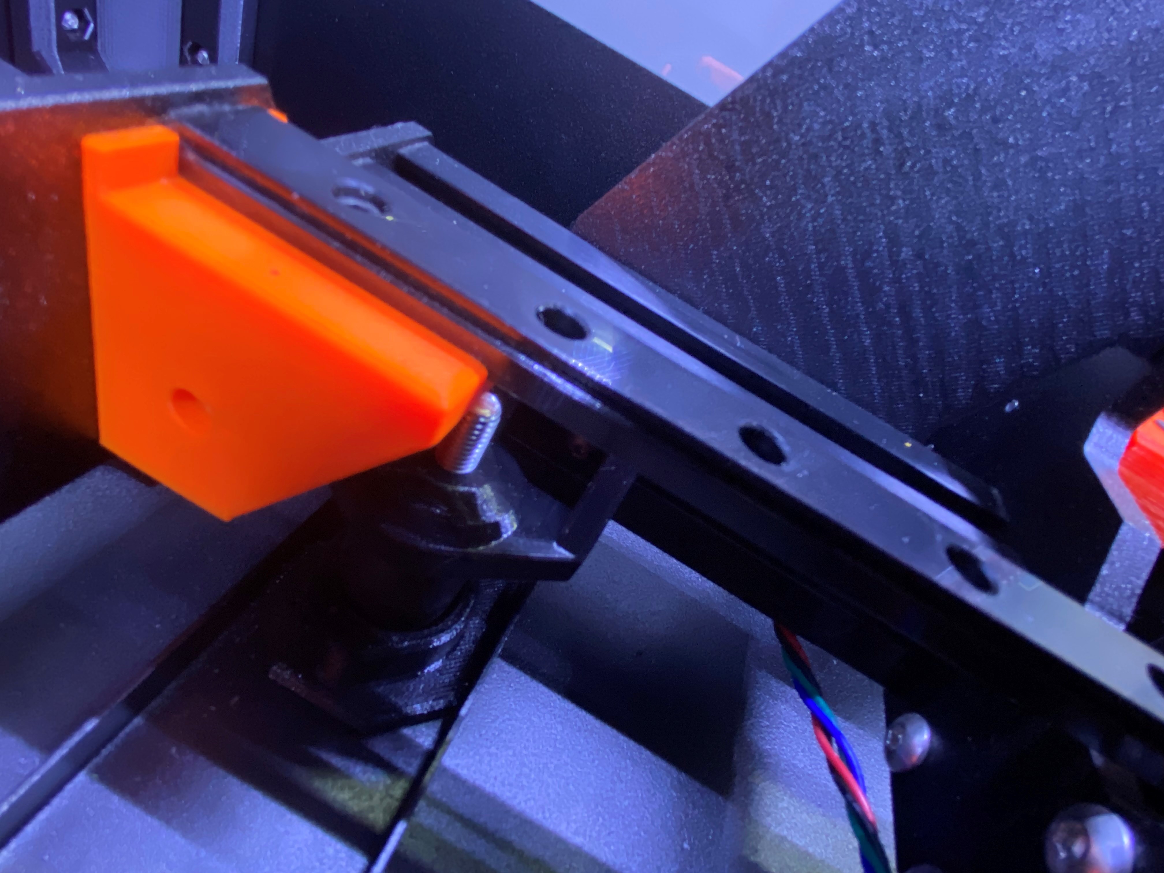 PrusaBox Rear Damper Legs to fit with Linear Rail Bracket by Daniel ...