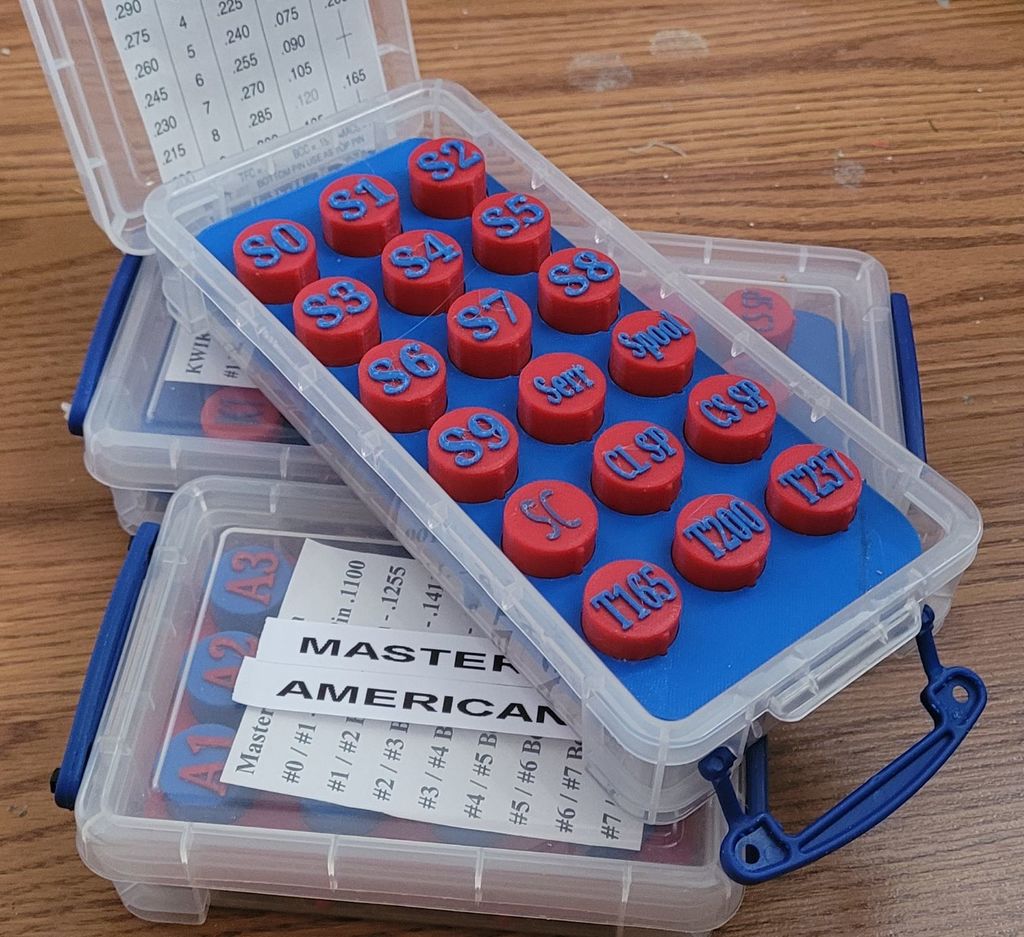 Key Pin containers by Caederus | Download free STL model | Printables.com