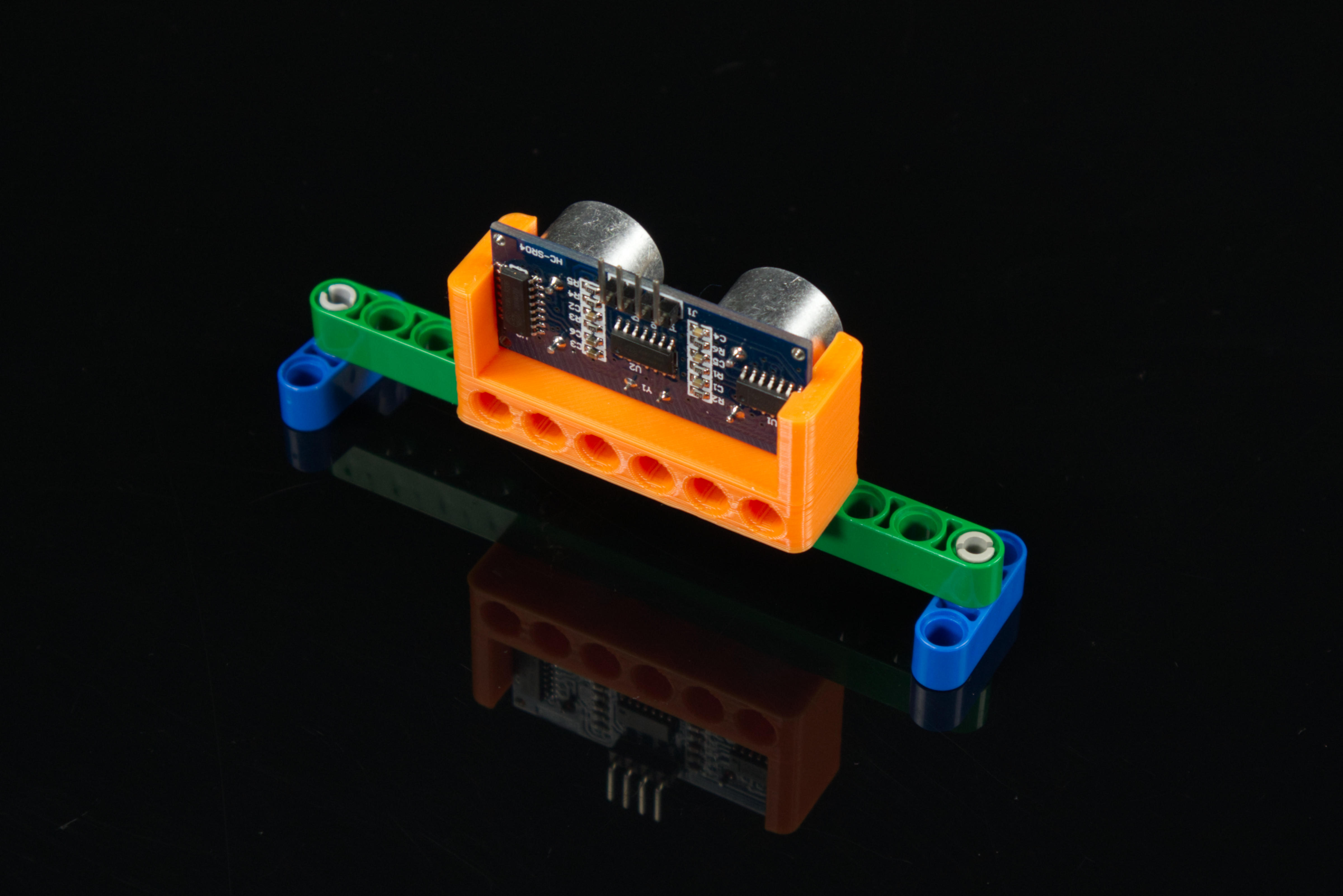 Distance Sensor Holder with Holes by BrownDogGadgets | Download free ...