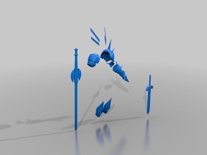 Magik Armour & Swords by Jace1969 | Download free STL model ...