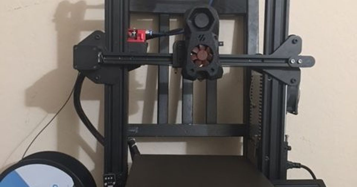 Stealthburner Cooling Duct for Ender 3 (Pro) by MaleficentBeing3749 ...