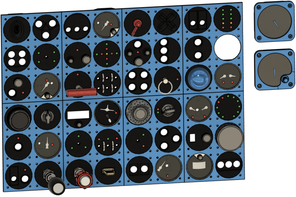 Base Plate Model (Easy Home Cockpit Project) por Joker_G | Descargar ...