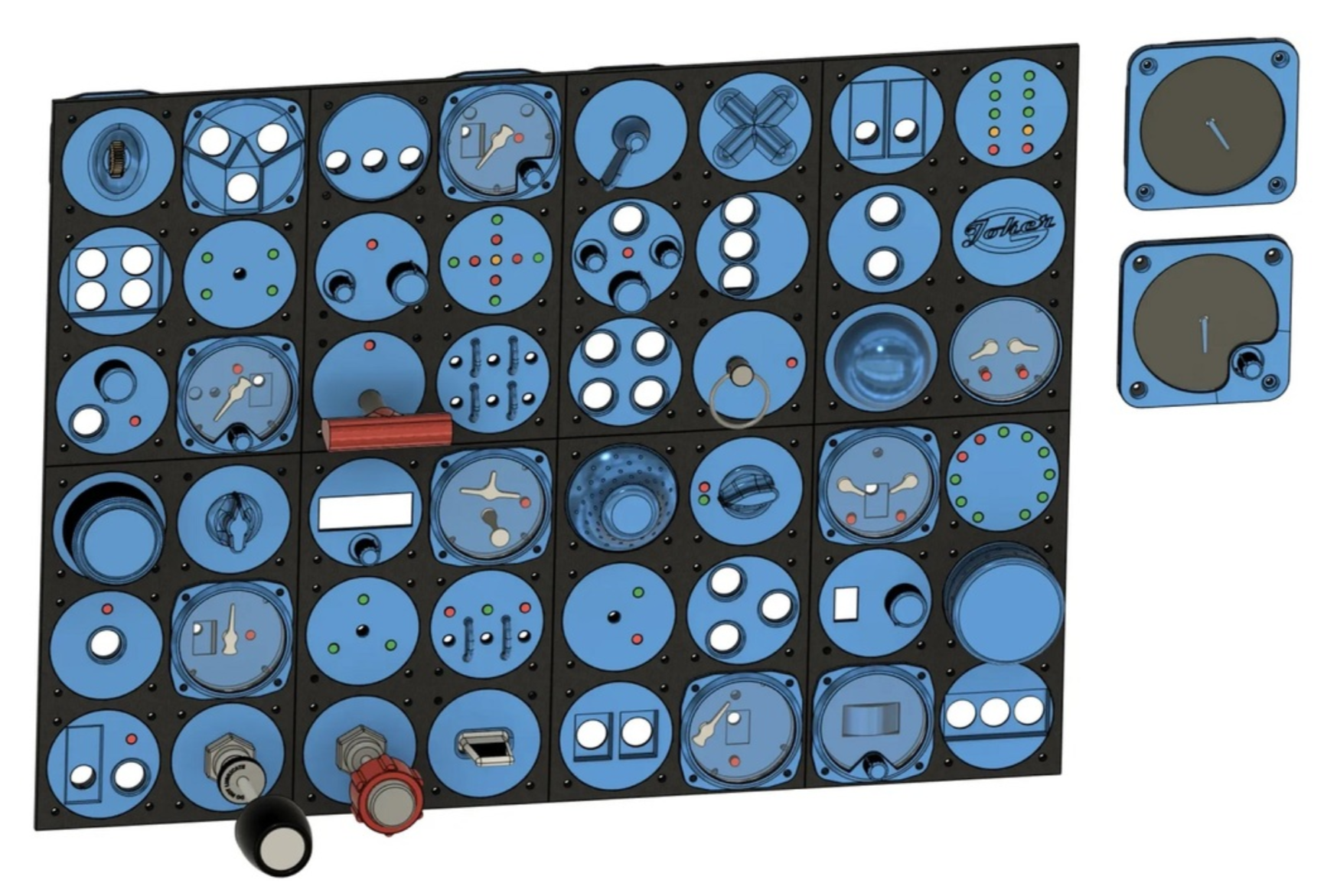 Base Plate Model (Easy Home Cockpit Project) por Joker_G | Descargar ...