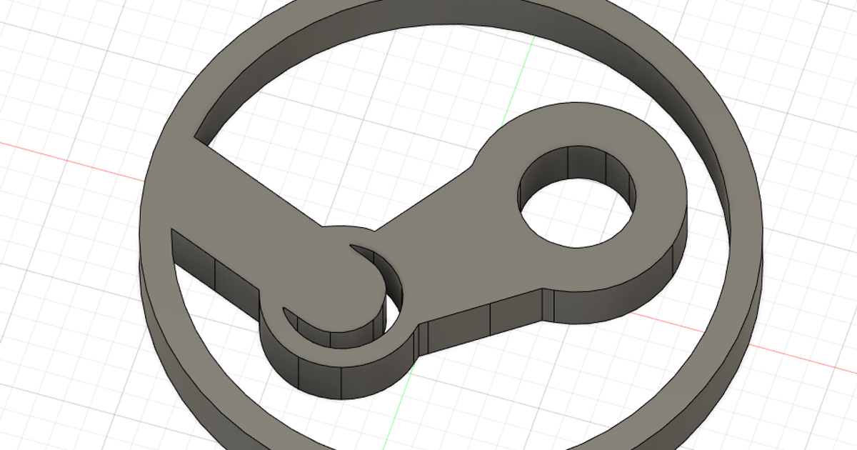 Steam Logo Shopping Cart Coin by KnoppersDE | Download free STL model | Printables.com