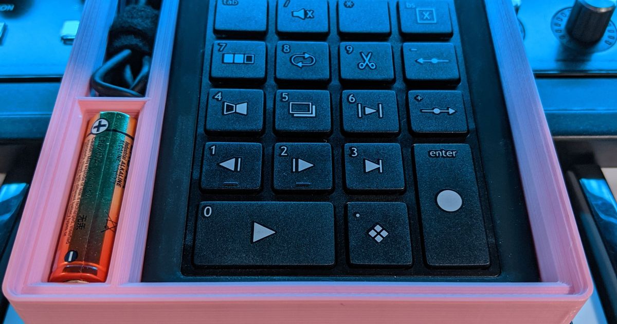 Gridfinity Dragonframe Bluetooth/USB Controller Holder by AquaMorph | Download free STL model ...