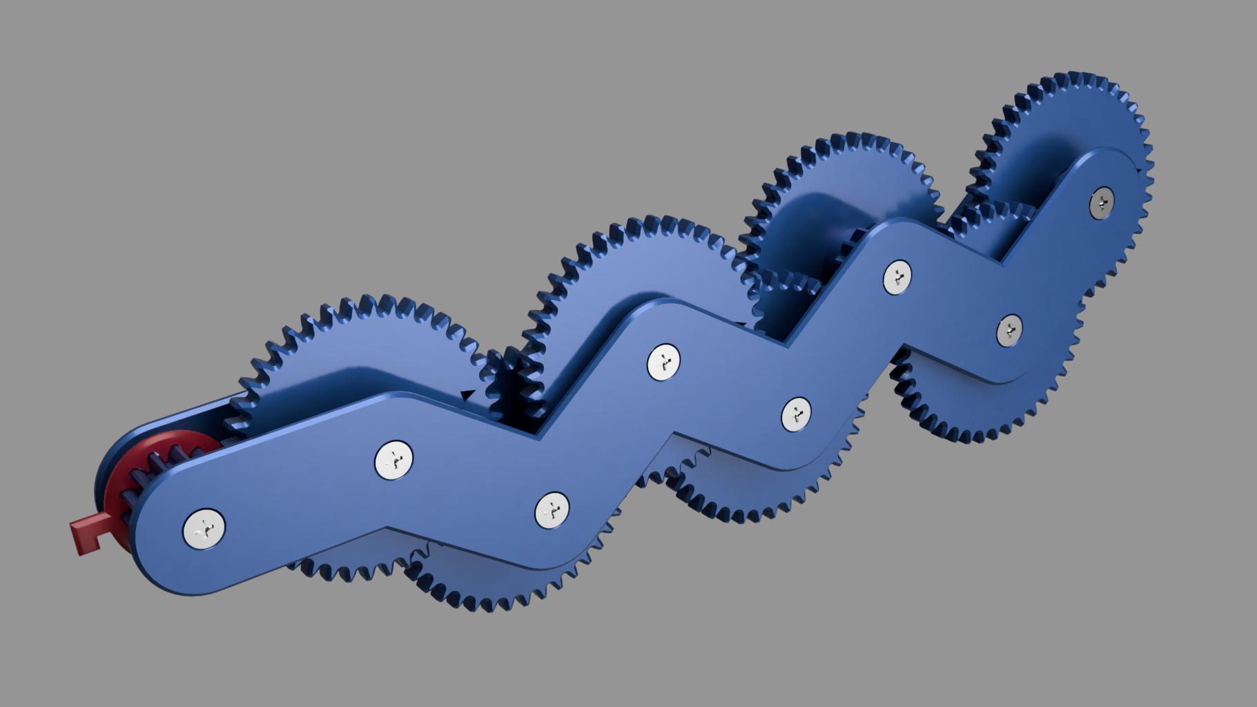 Gearwork Demonstrator by MMCC Designs | Download free STL model ...