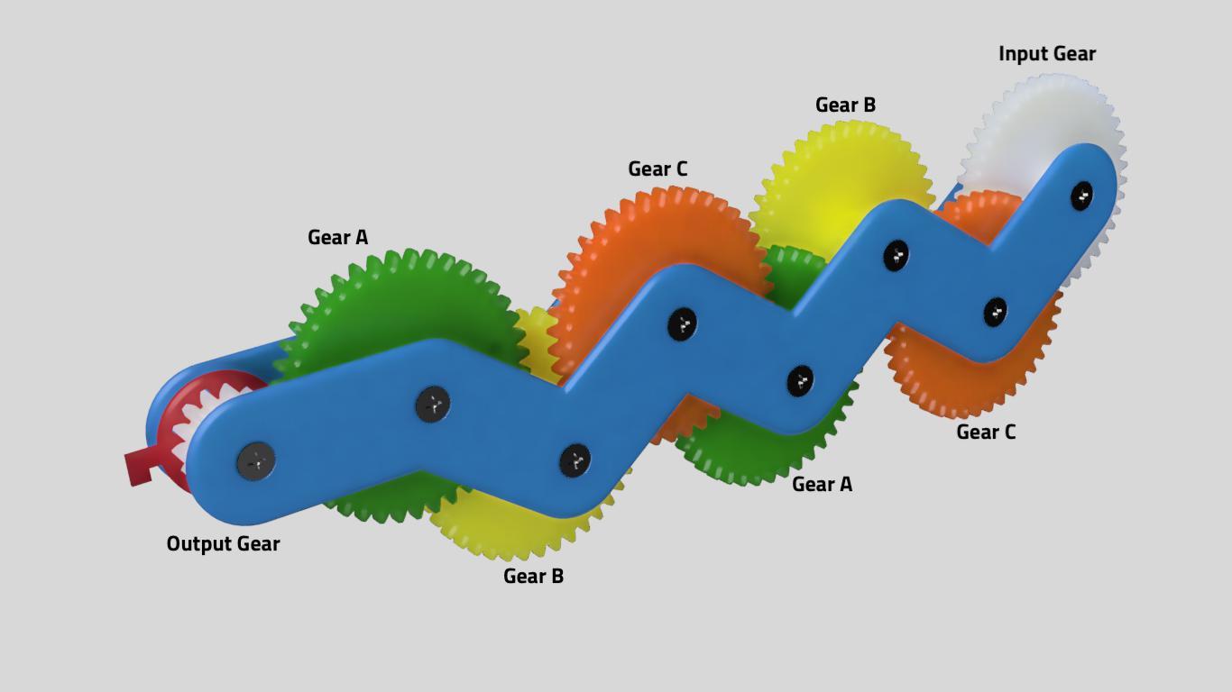 Gearwork Demonstrator by MMCC Designs | Download free STL model ...