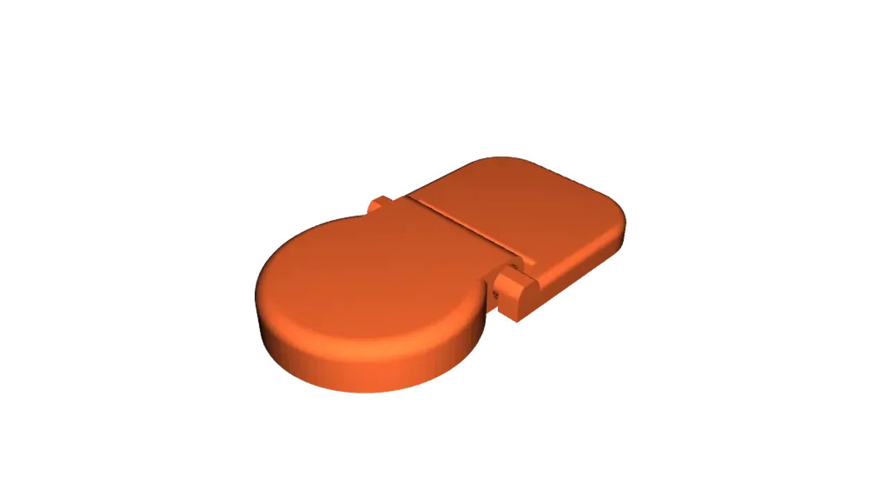 Button Cover by Scattered Collectables | Download free STL model ...