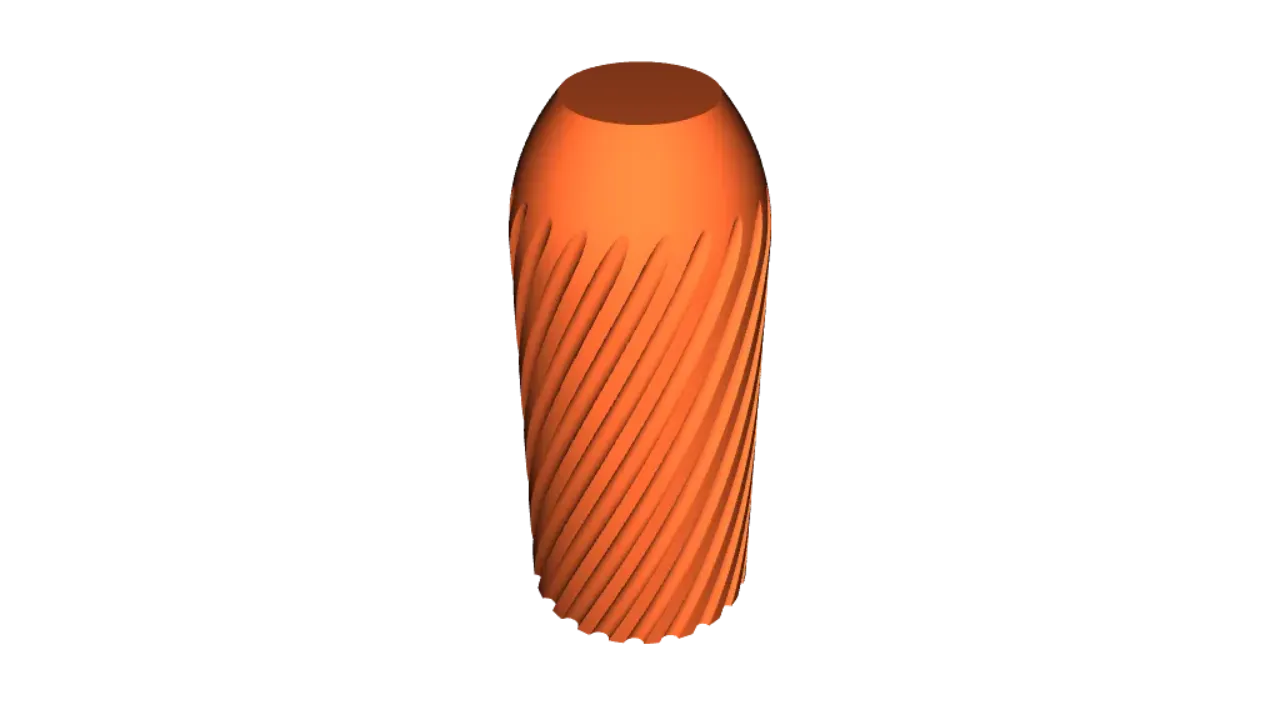 Rocket Twist Container by itsBoyinSpace | Download free STL model ...