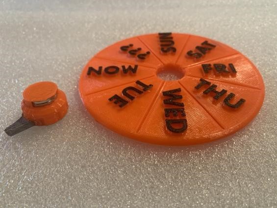 Week Wheel: to help you know what day it is by todbot | Download free ...