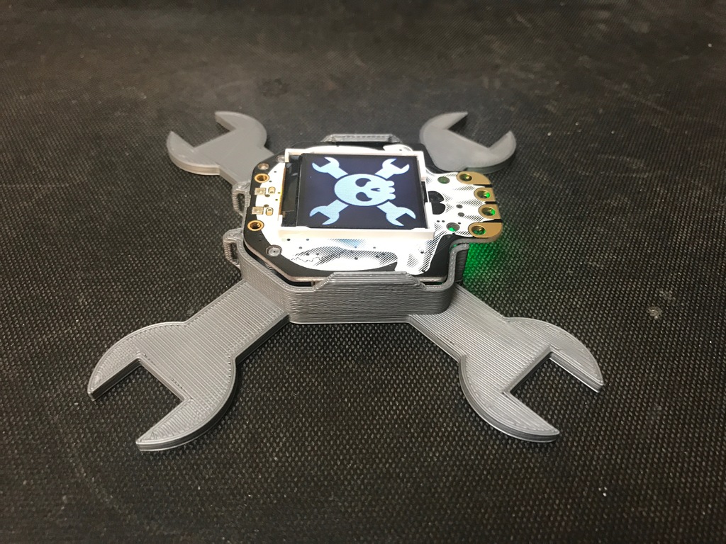 Hackaday HalloWing case by todbot | Download free STL model | Printables.com