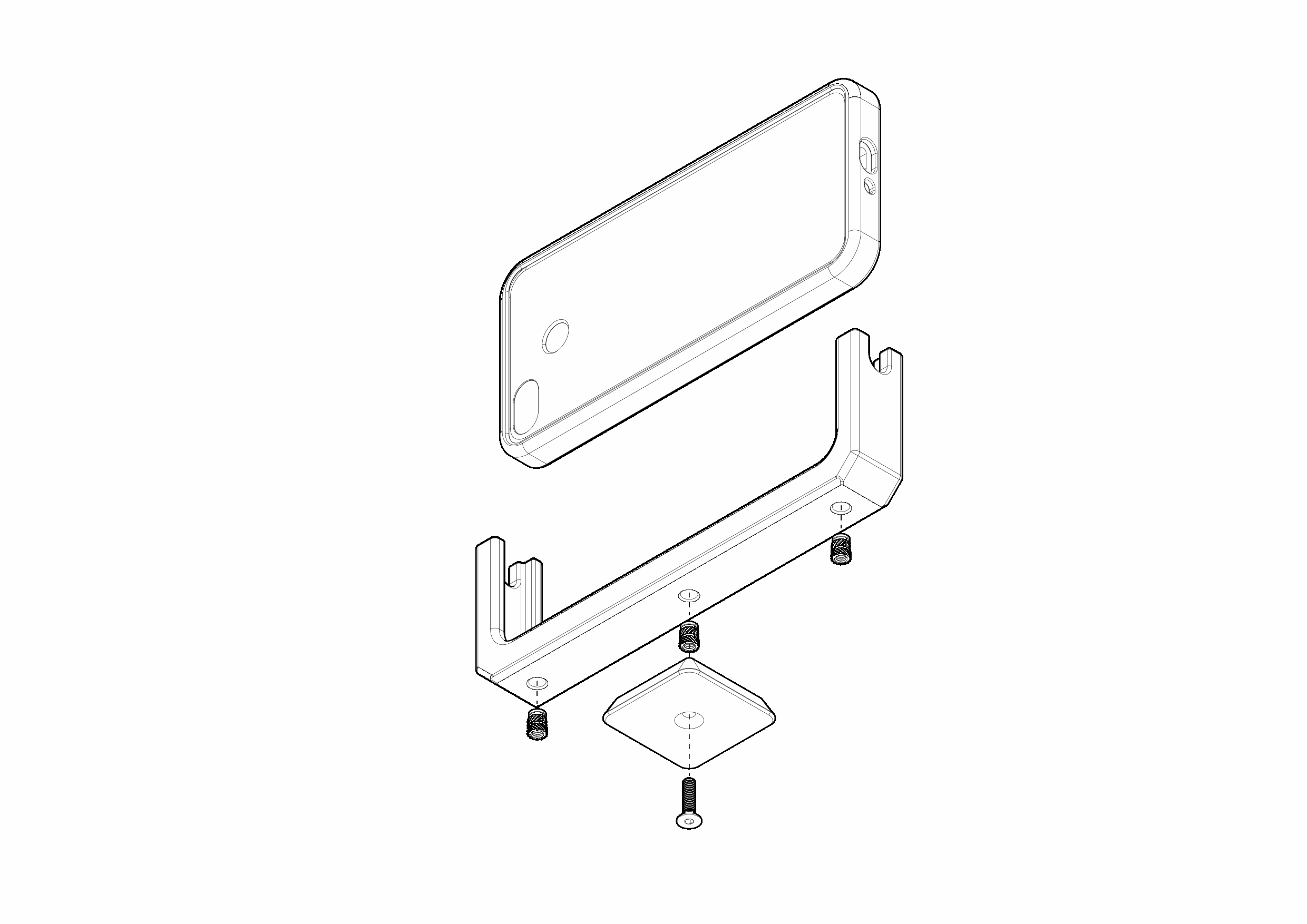 Fairphone FP3 tripod mount by andy | Download free STL model ...