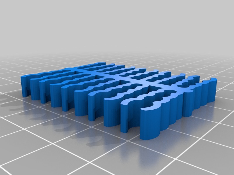 Customizable Cable Comb by Alexey Seklenkov | Download free STL model ...