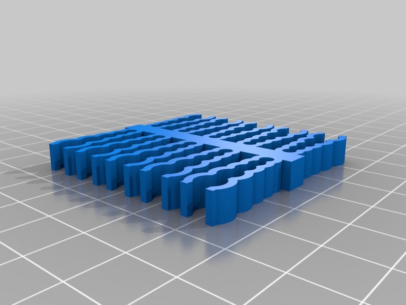 Multidiameter Cable Comb by Alexey Seklenkov | Download free STL model ...