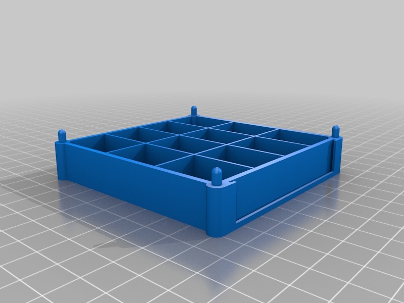 Customizable Stackable Bins by Alexey Seklenkov | Download free STL ...