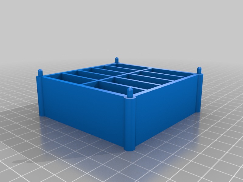 Customizable Stackable Bins by Alexey Seklenkov | Download free STL ...