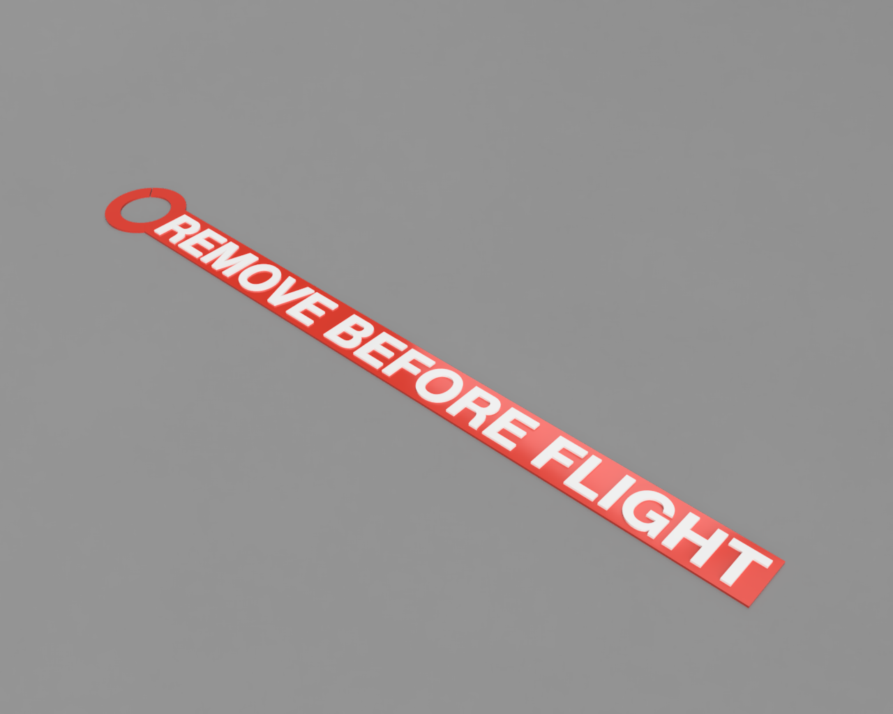 REMOVE BEFORE FLIGHT Tag by Lukáš Foukal | Download free STL model | Printables.com
