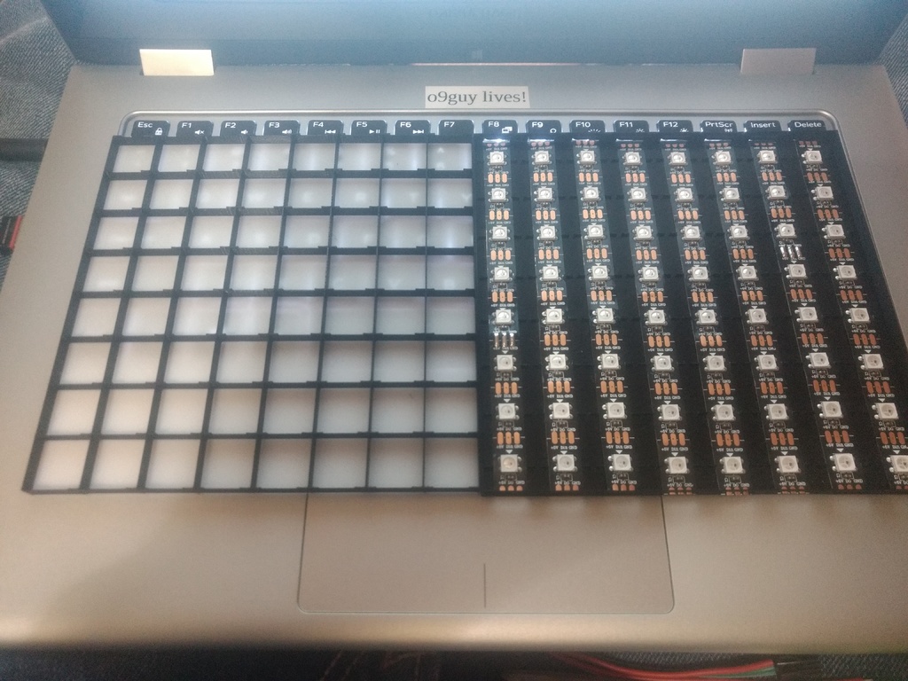 8x8 RGB led panel by o9guy | Download free STL model | Printables.com