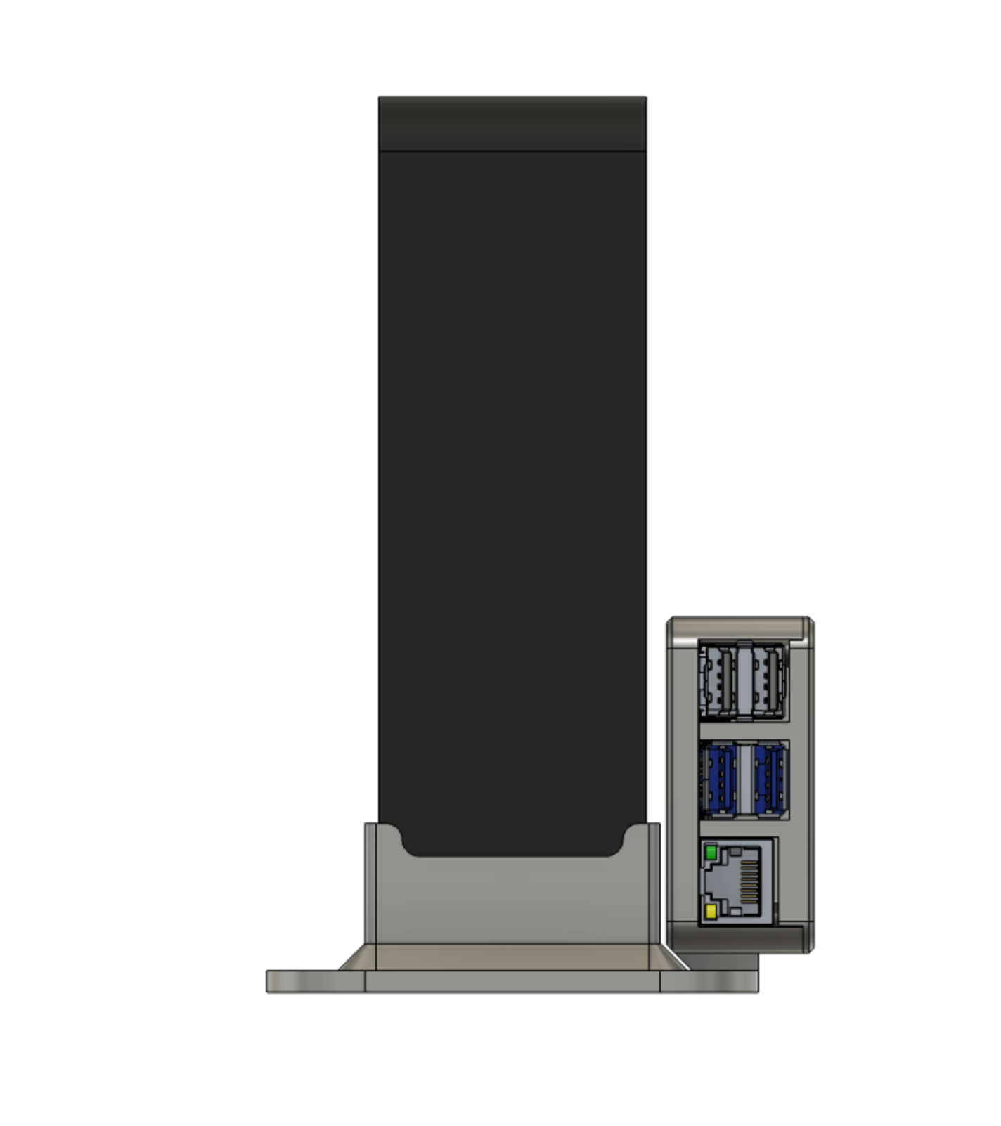 RetroNAS enclosure for Raspberry Pi 4 + Western Digital Elements hard ...