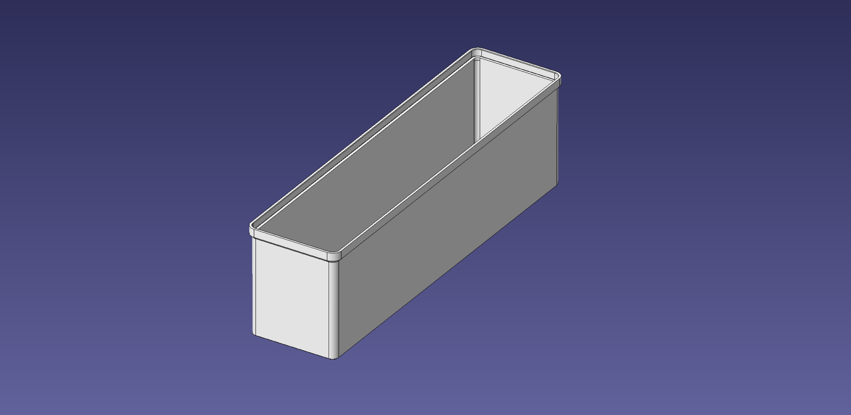 1x4 units, full height, 1x1 grid Stackable Insertbox by Bodo | Download ...