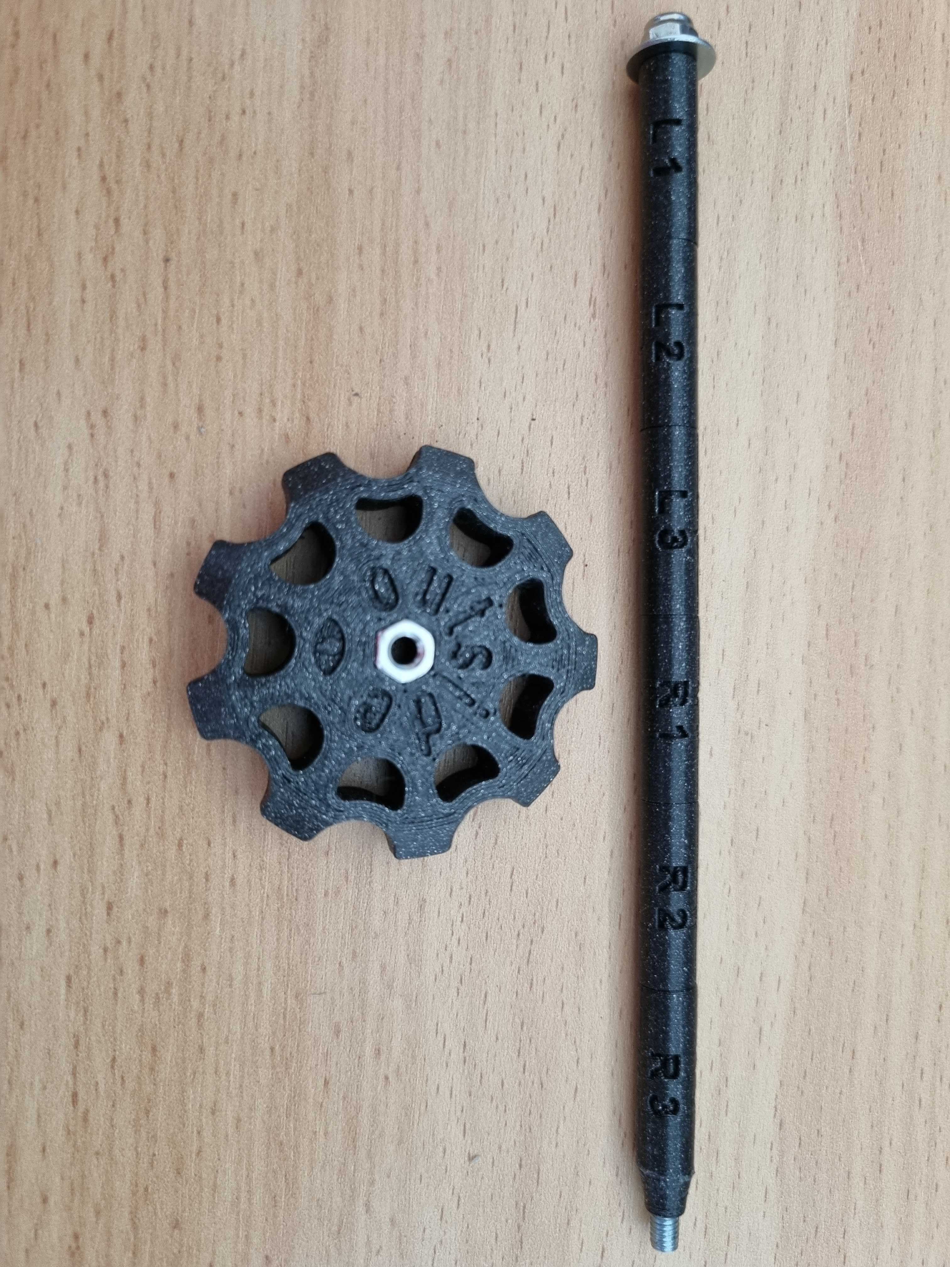 Inline skate wheel organiser and storage solution: wheel stacker by ...
