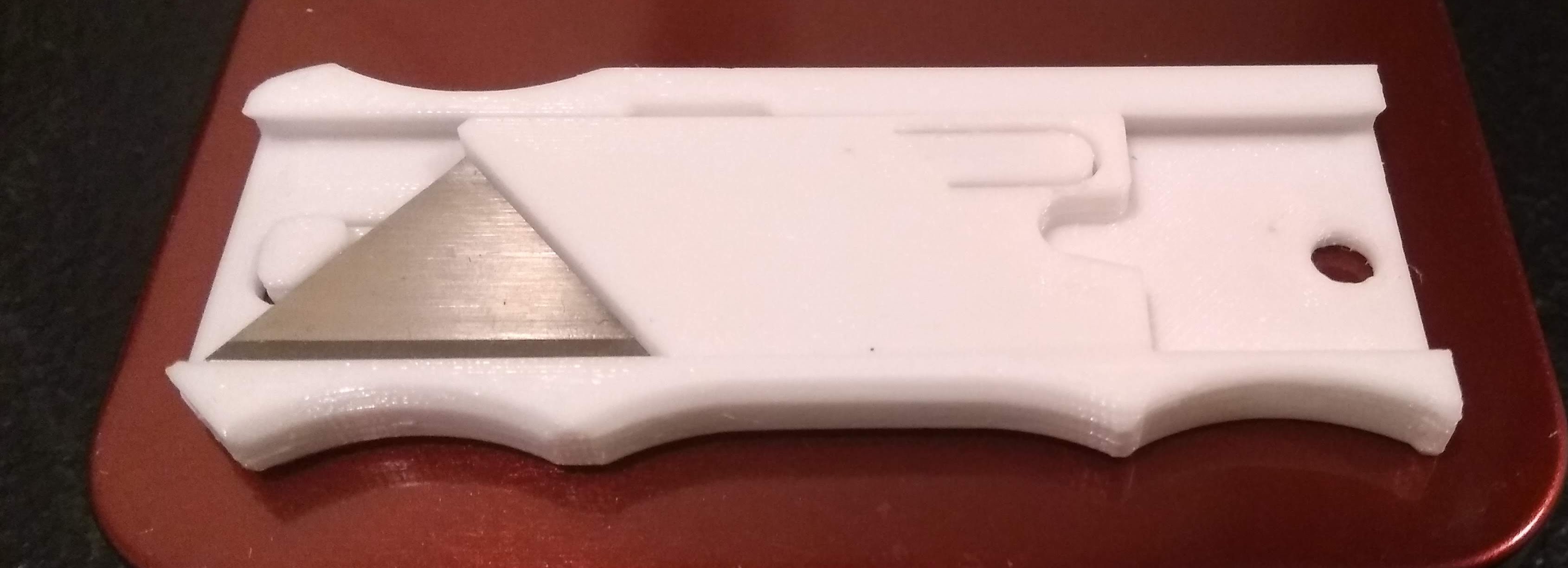 4 Finger Handle Utility Knive by DDS-3D Printing & Design | Download ...