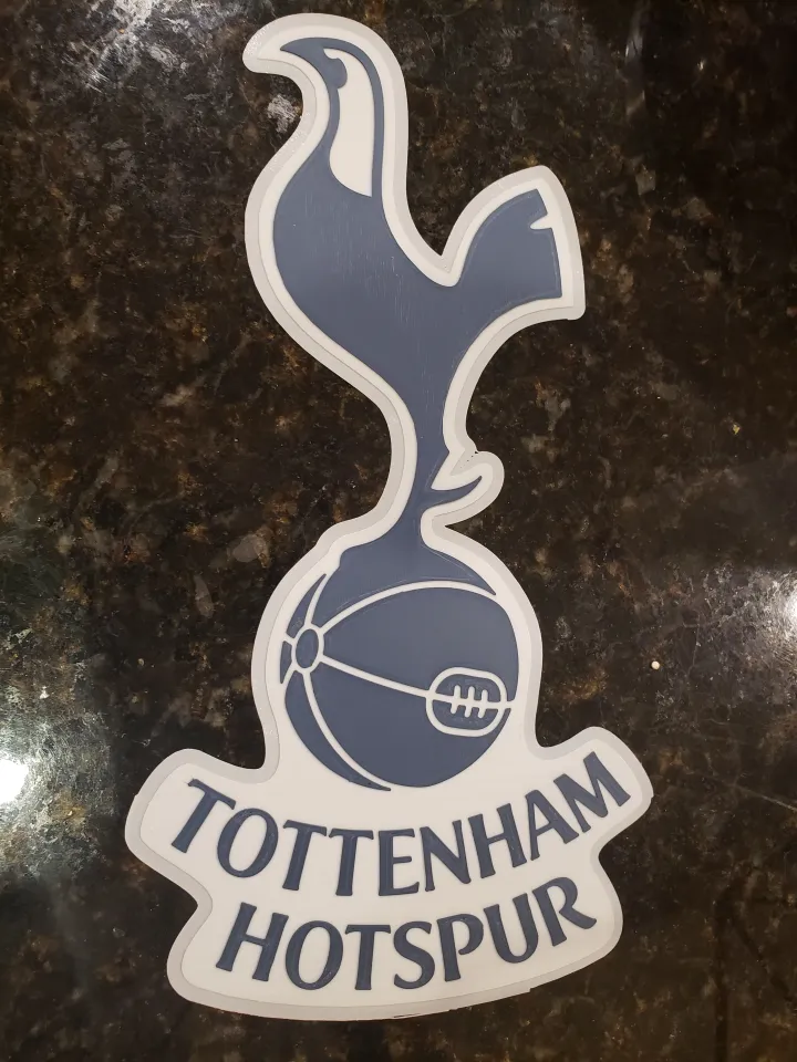 Tottenham Hotspur Logo by Heisenberg | Download free STL model ...