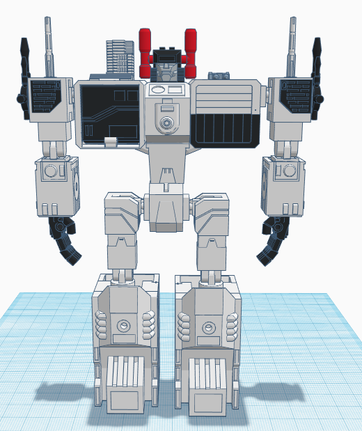 Metroplex 50 percent version by Hersan Vargas | Download free STL model ...