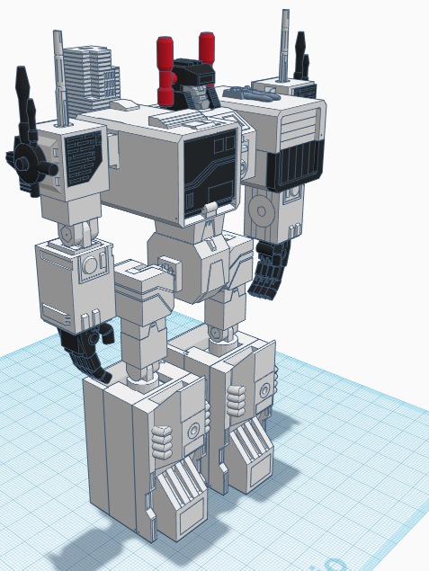 Metroplex 50 percent version by Hersan Vargas | Download free STL model ...