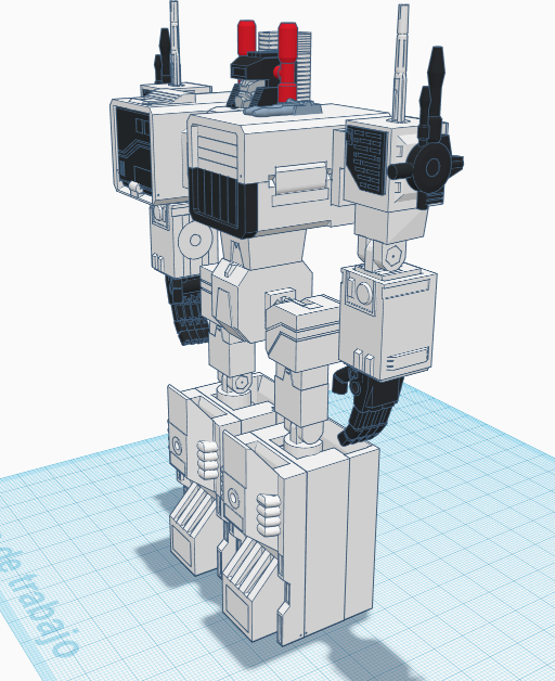 Metroplex 50 percent version by Hersan Vargas | Download free STL model ...