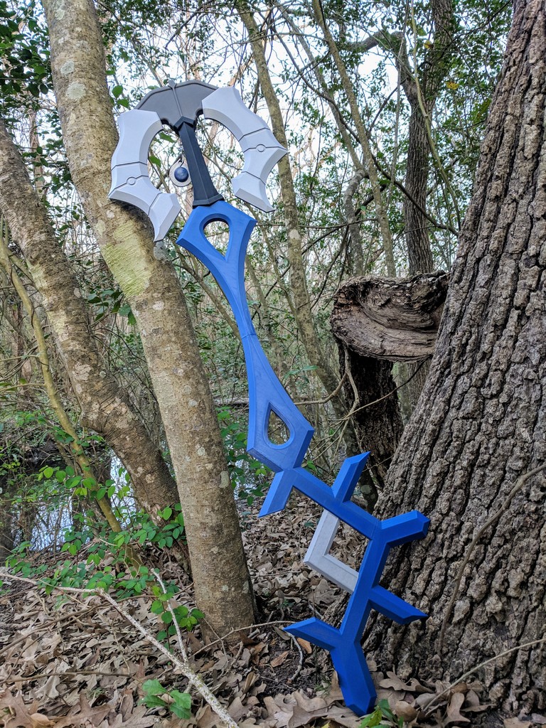 Rainfell Keyblade (Aqua's Keyblade) - Kingdom Hearts Birth By Sleep by ...