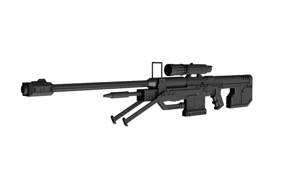 Sniper Rifle - Halo 3 - Cosplay Prop by KC Ortiz | Download free STL ...