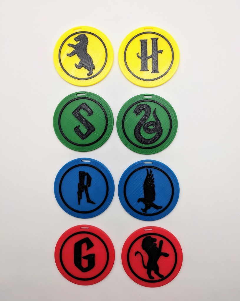 Harry Potter Keychains by KC Ortiz | Download free STL model ...