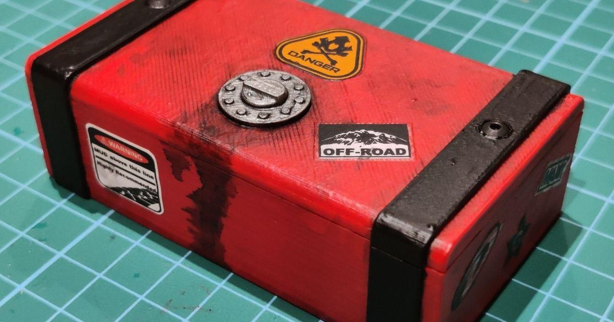 1/10 RC Car Box by robroy | Download free STL model | Printables.com
