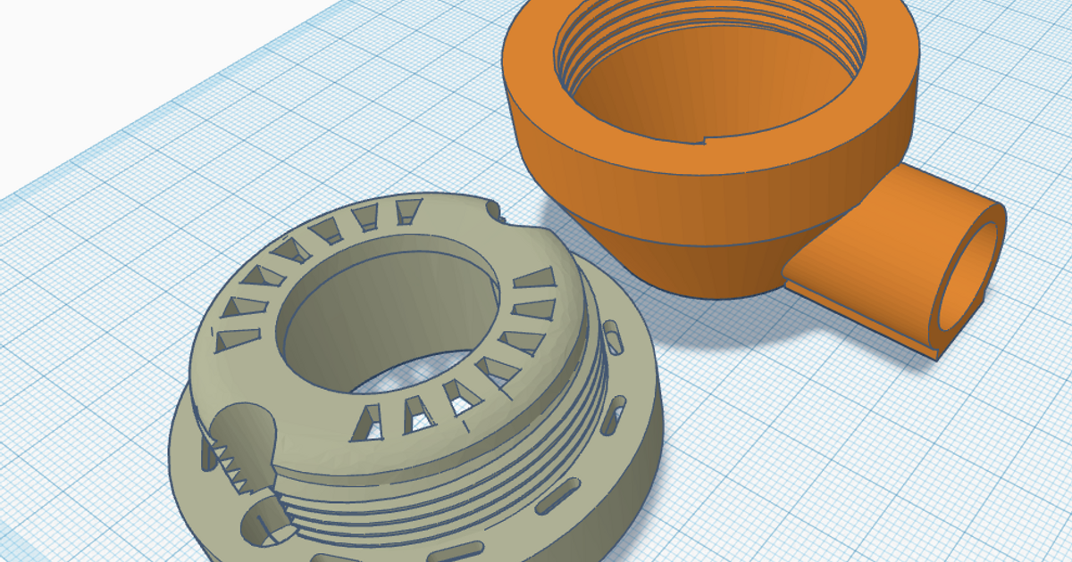 Intex SPA pump adapter by Mike | Download free STL model | Printables.com