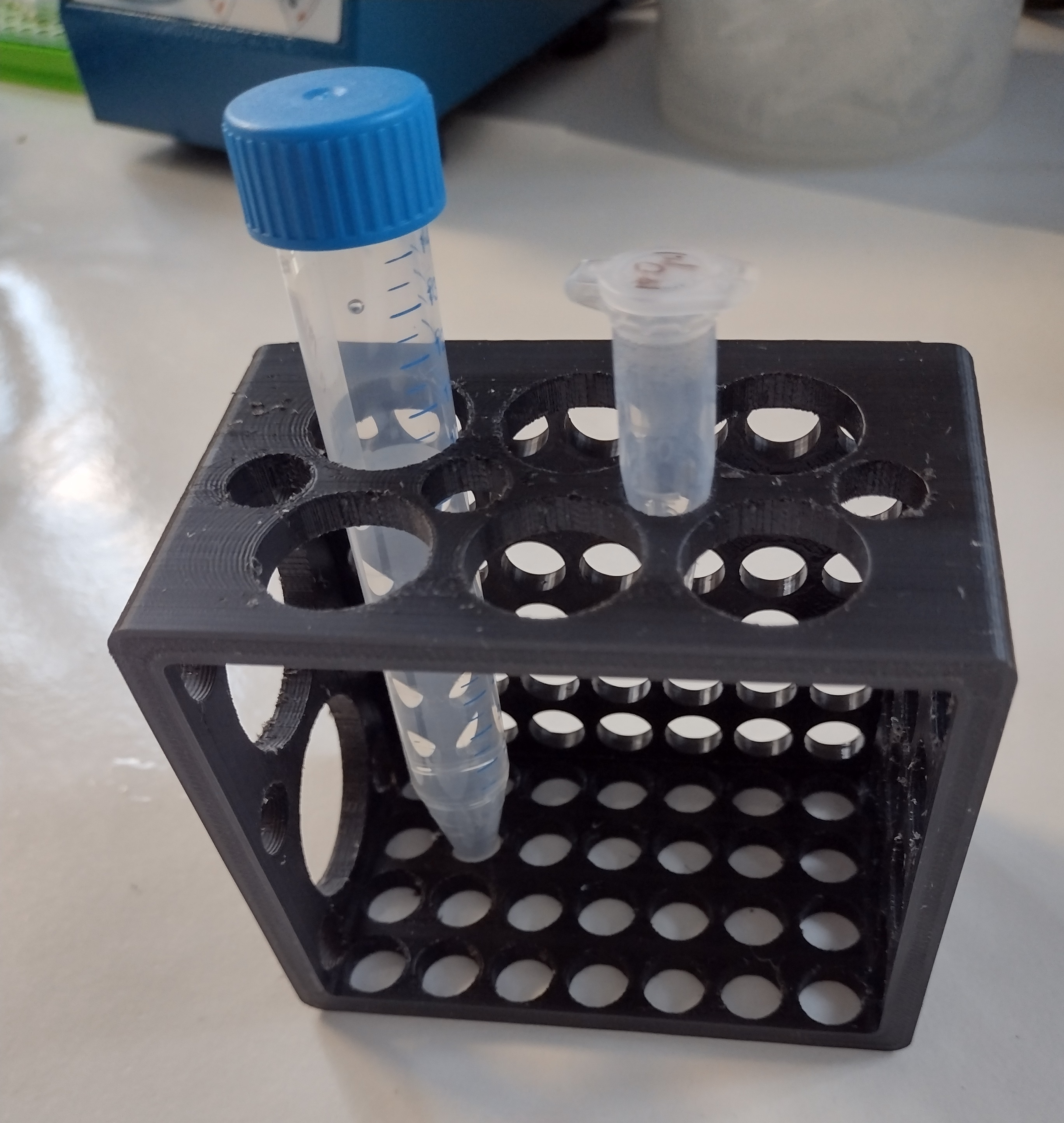 Tube rack multi-size by yulipetrus | Download free STL model ...