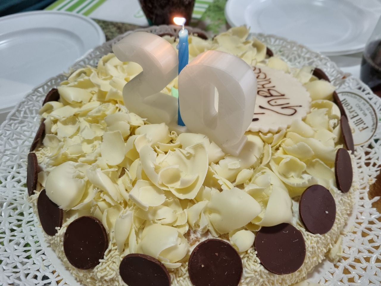 numero 20 torta by Gilab3d | Download free STL model | Printables.com