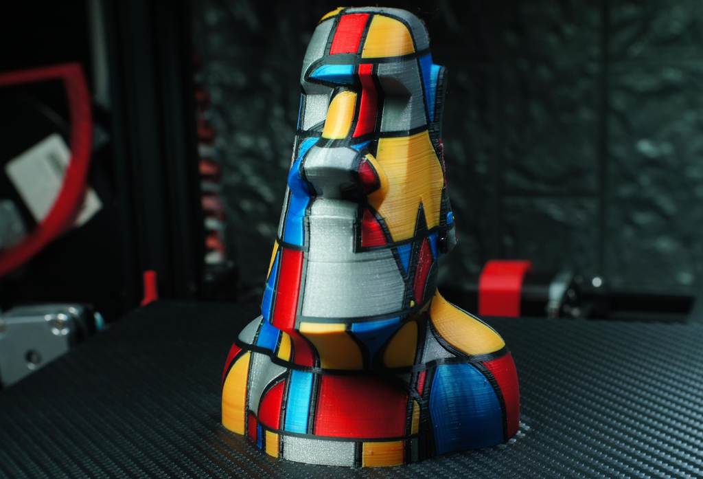 Moai Multicolor Torture for MMU2S ERCF Mosaic Palette by iczfirz ...