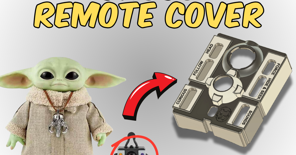 Grogu Motion RC Cover by Carlos 3D | Download free STL model ...