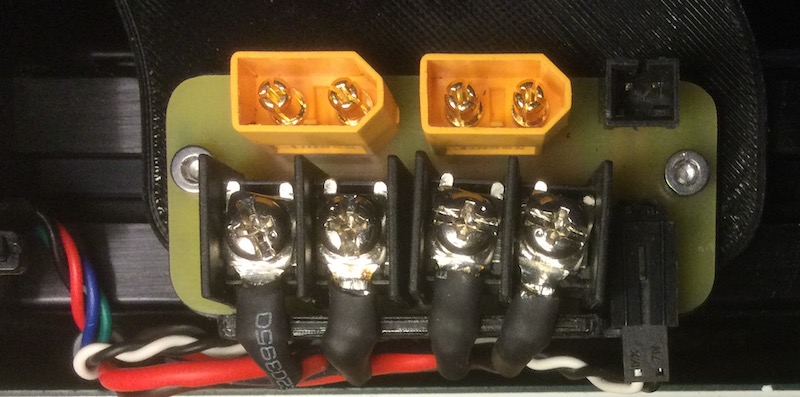 Connection Box with XT60 for placing PSU Black outside the printer ...